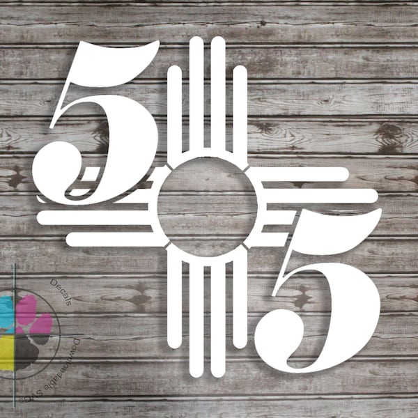 Area Code 505 Svg - Etsy