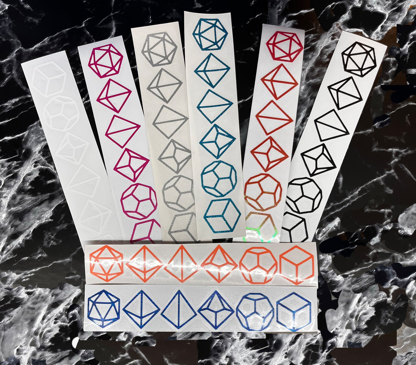 Dice Decal RPG Stickers RPG Dice Bumper Sticker Dnd Decal - Etsy