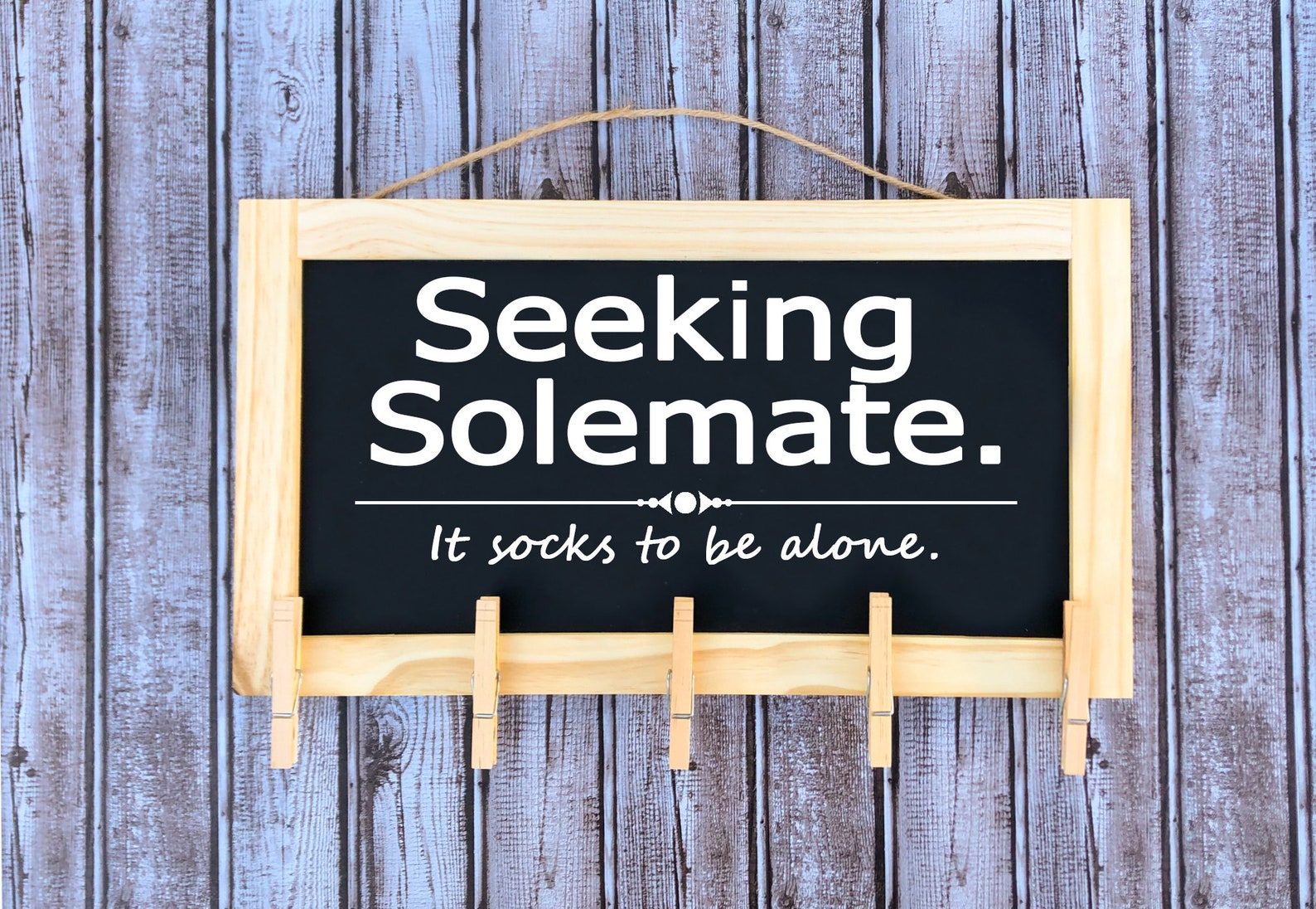 Missing Sock Sign Custom Laundry Room Sign Single Sock Sign | Etsy