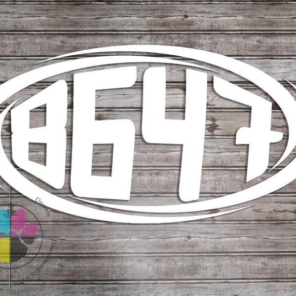 8647 Bumper Sticker - Etsy