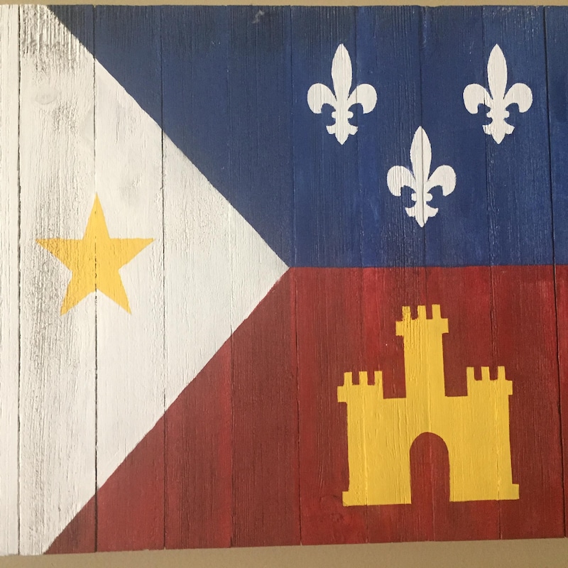 Acadian Flag - Etsy