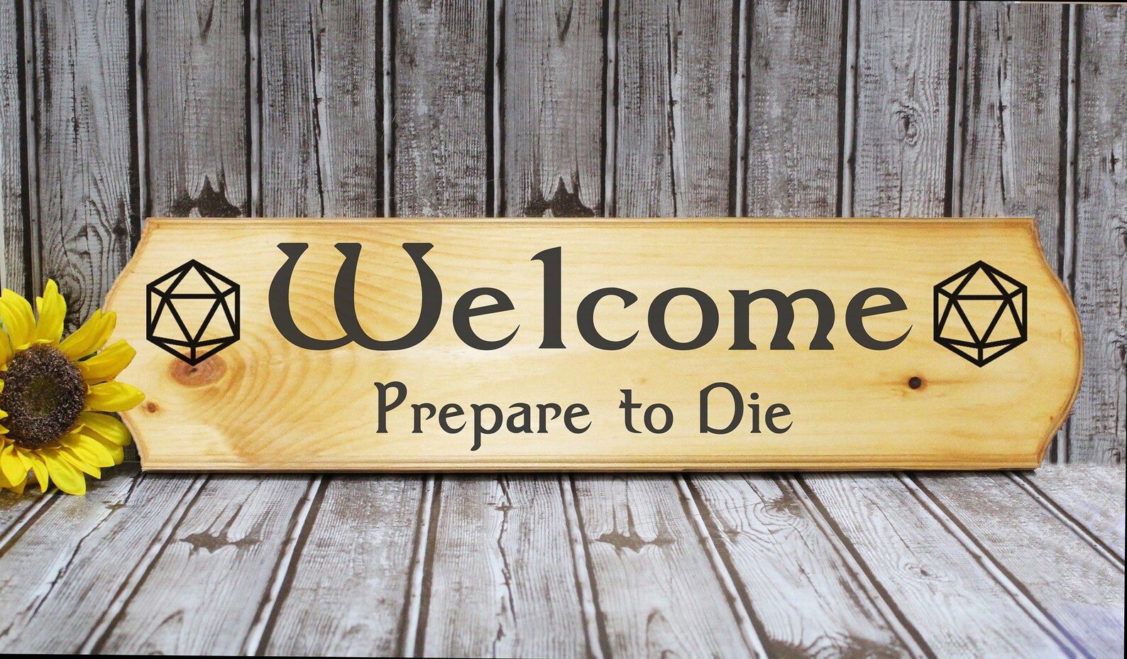 Dnd Welcome Sign: Roll for Initiative, Wood RPG Decor - Etsy