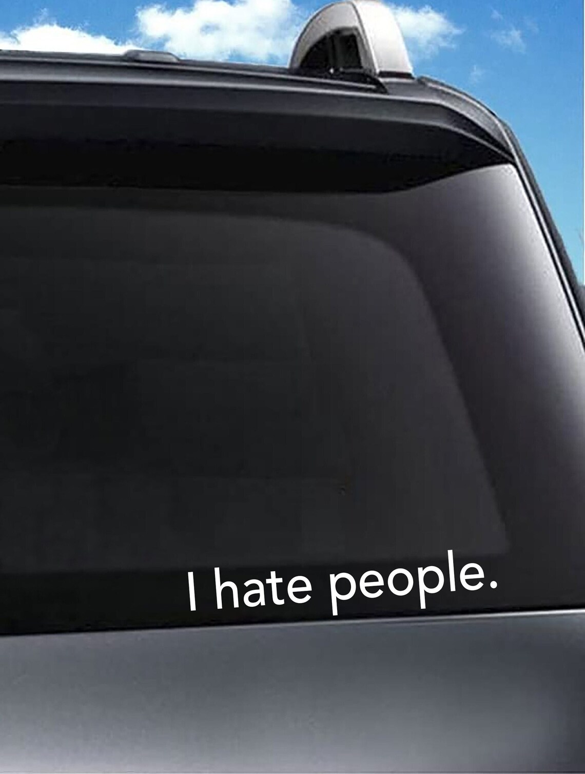 I Hate People Decal I Hate People Sticker I Hate People - Etsy