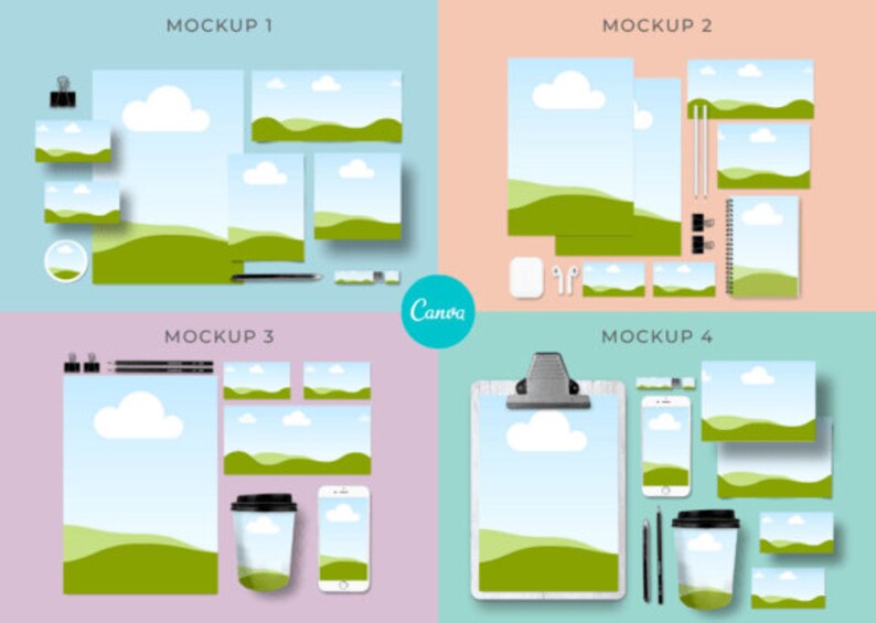 The Ultimate Canva Mockup Bundle - Etsy