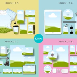 The Ultimate Canva Mockup Bundle - Etsy