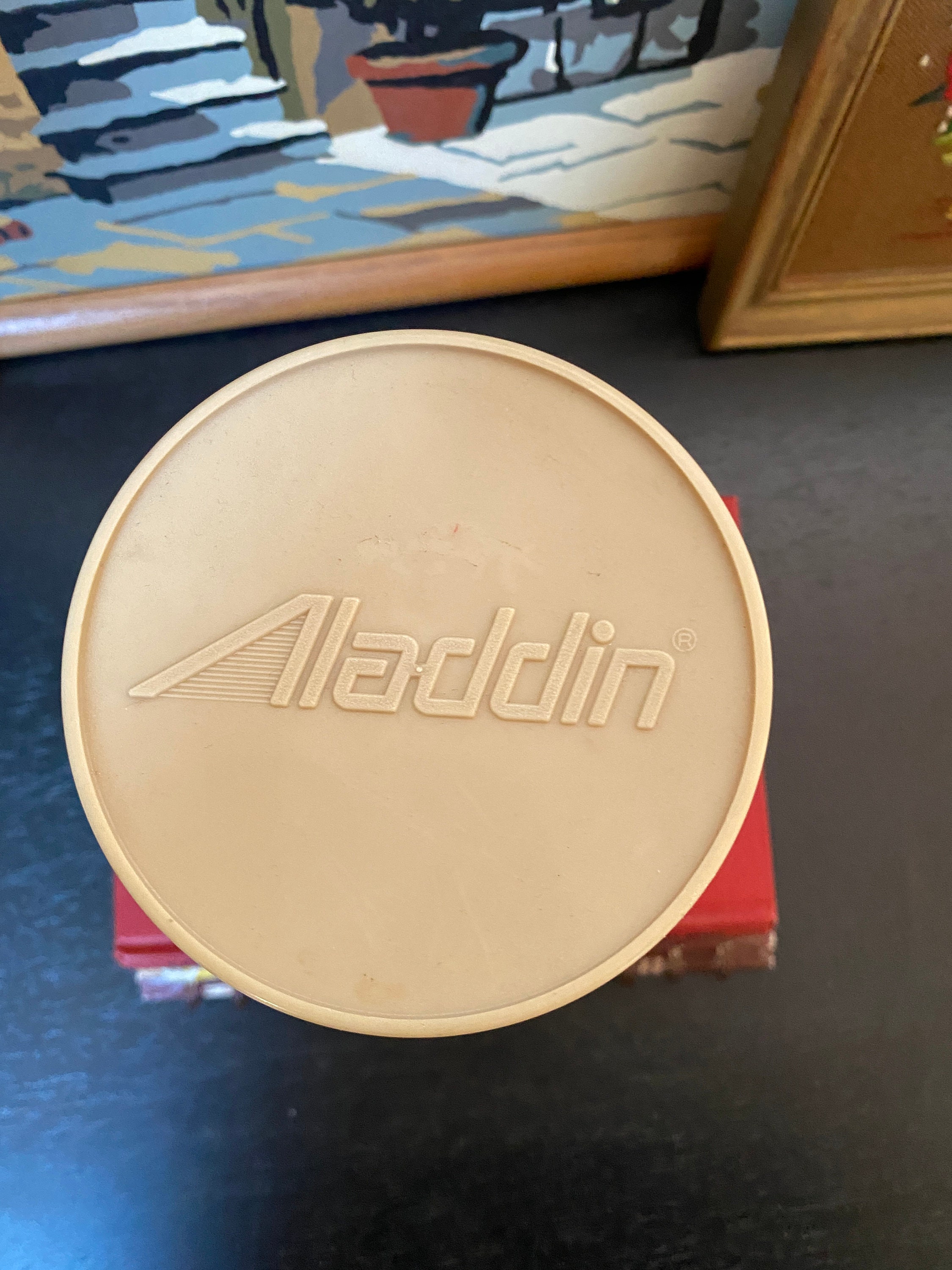 Vintage Gold Stripped Aladdin Thermos Coffee/Soup/Lunch Mug | Etsy