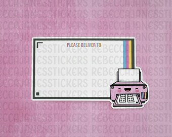 Cute Hearts Please Deliver to Labels | Etsy