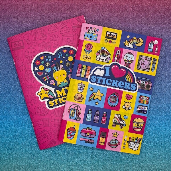 Reusable Sticker Book - Etsy