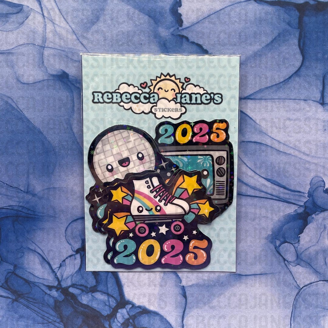 2025 Holographic Totally Cute Sticker Flake Pack - Etsy