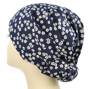 Japanese Textile Tiny Sakura Flowers Floral Head Covering Head - Etsy