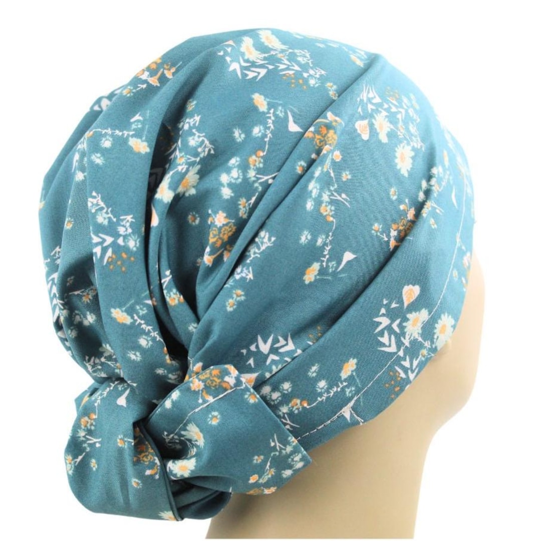 Modern Floral Hair Scarf: Women's Head Wrap, Modesty Cover - Etsy