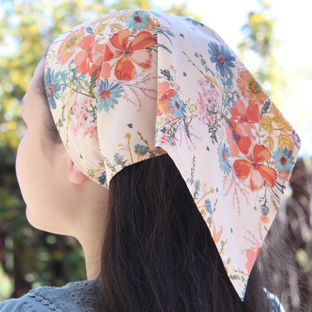 Vintage Inspired Retro Kerchiefs – Classic Hair Scarf, Women’s ...