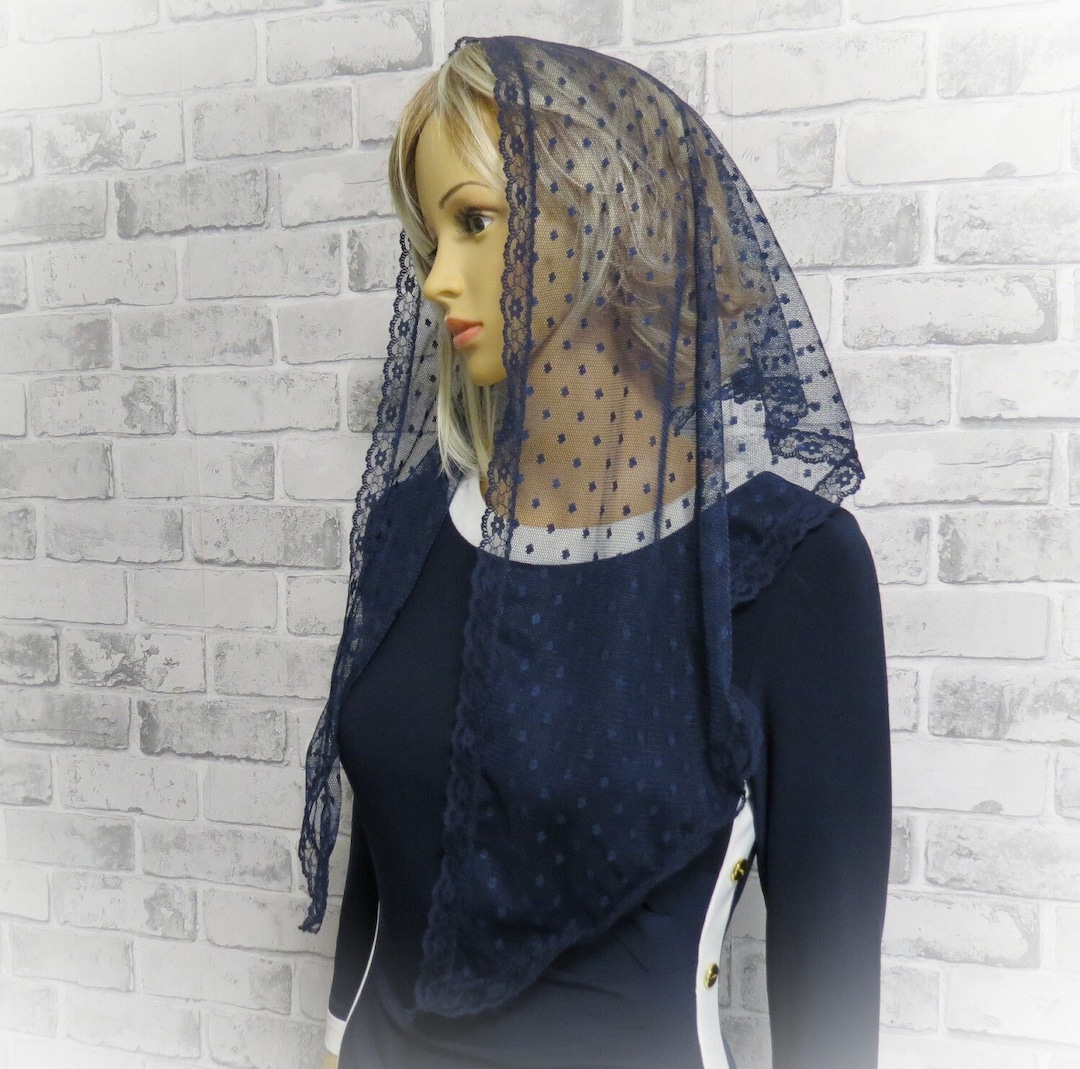 CHAPEL VEIL - Church Head Covering, Mantilla Chapel Praying Veil ...