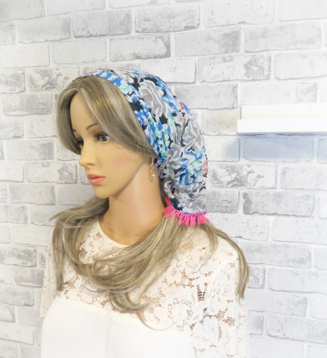 CHAPEL HEAD WRAP - Snood, Prayer Headcover, Chapel Veil, Praying Veil ...