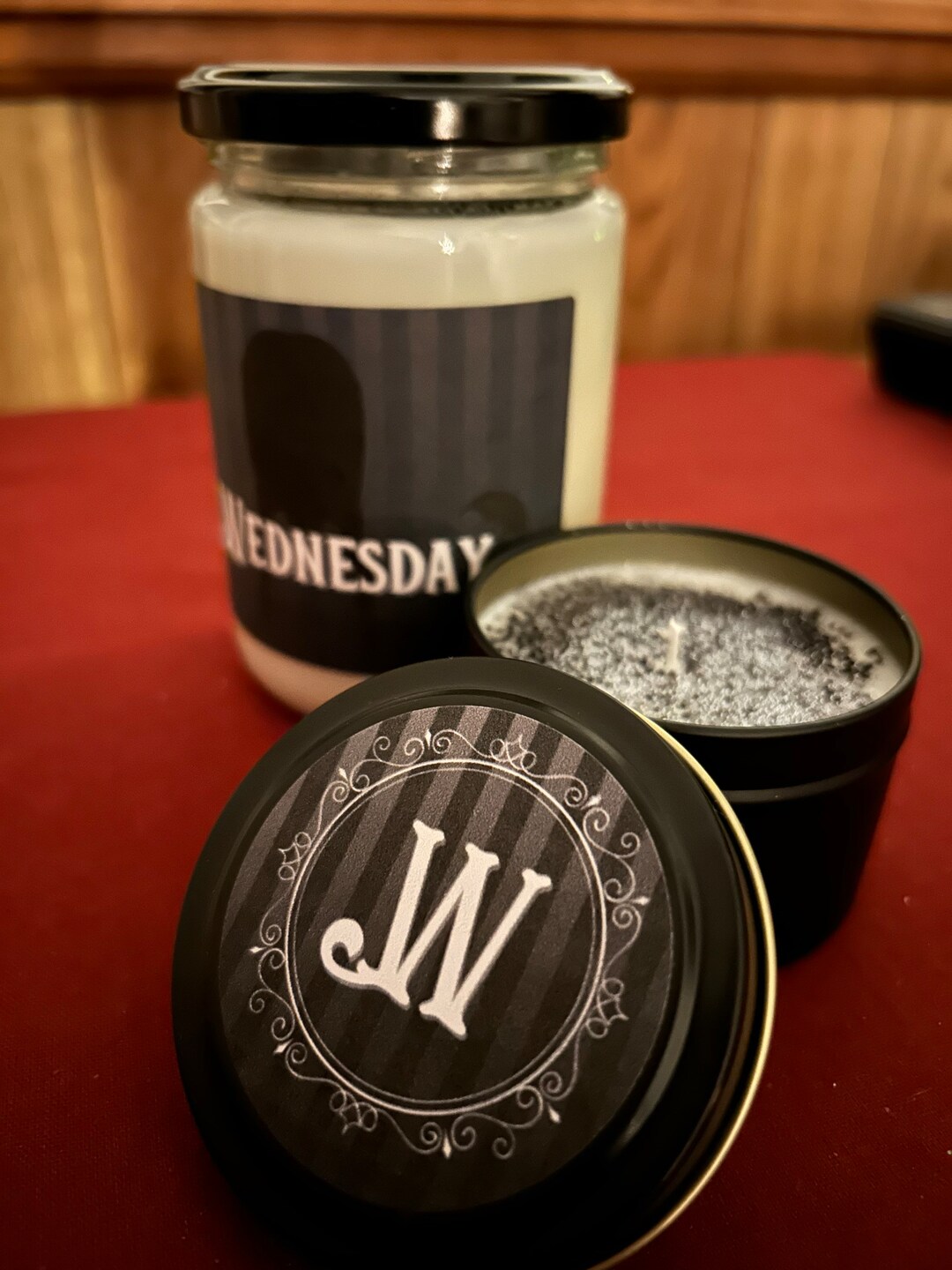 Wedneday Addams INSPIRED Candle All Natural Soy Wax Wedneday Dance ...