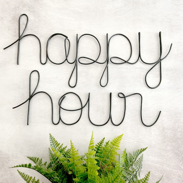 Happy Hour Signs - Etsy