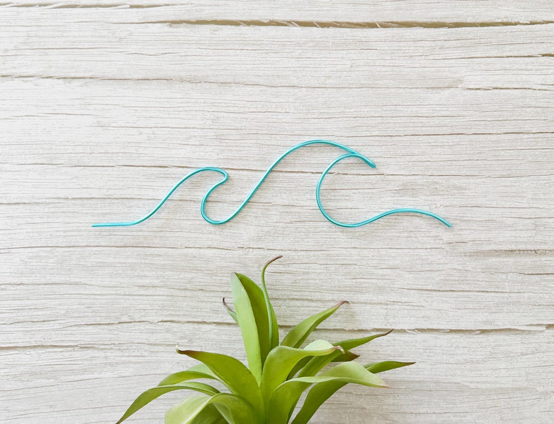 Wave Sign, Wire Wall Art, Ocean Wave Decor, Surf Wall Art, Nautical ...