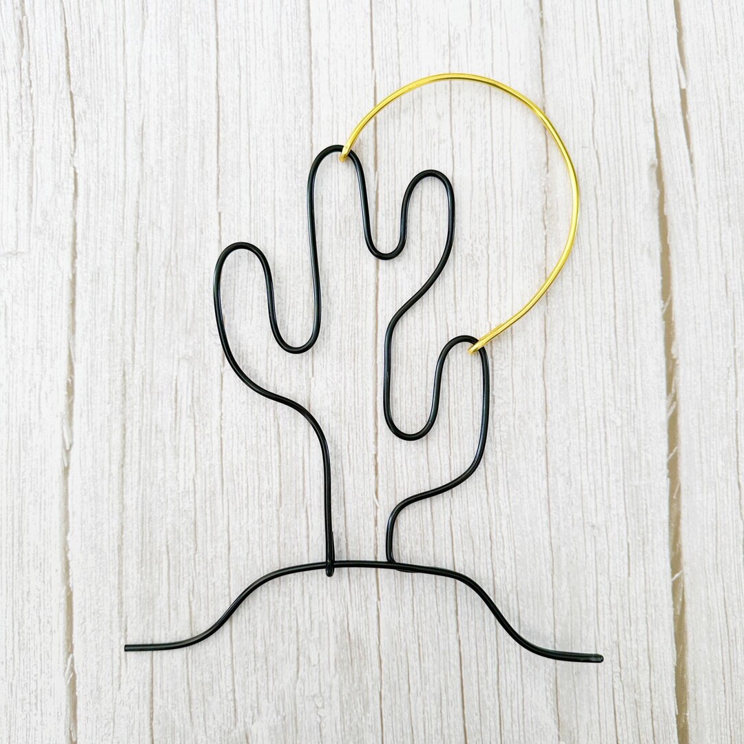 Wire Cactus Wall Art: Southwestern Desert Decor - Etsy