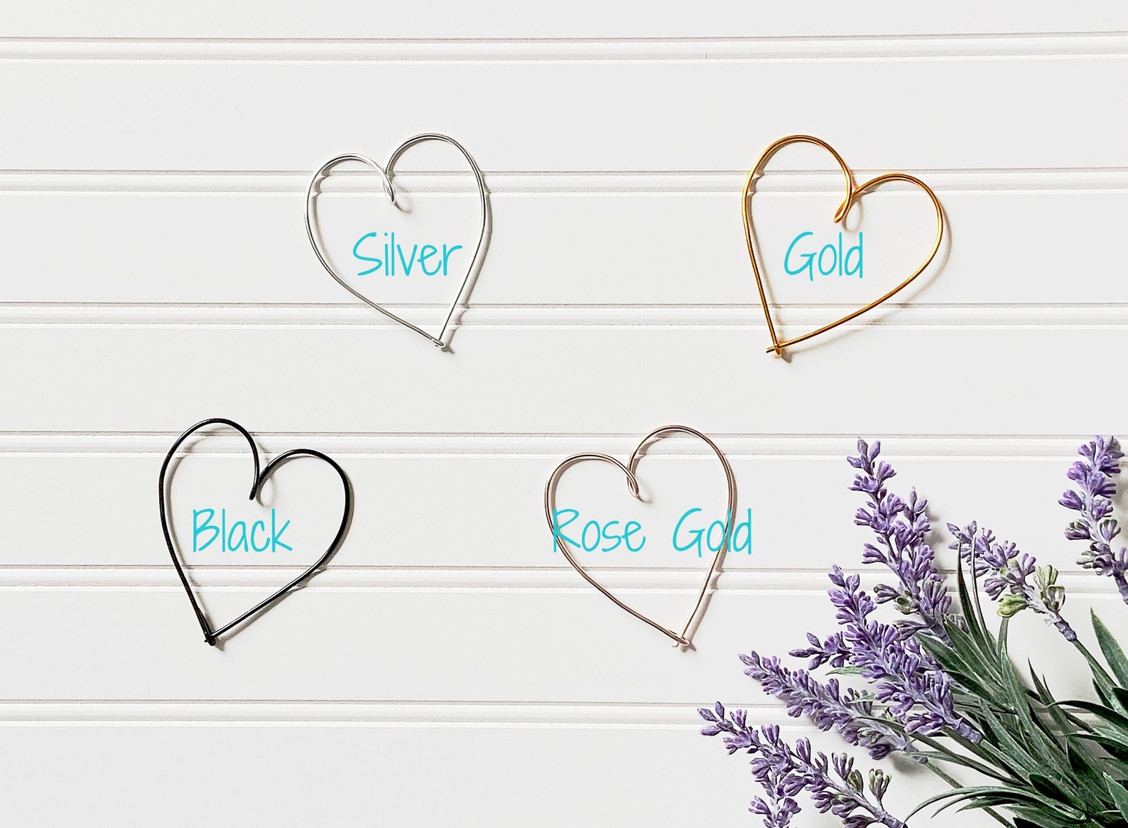 Wire Heart Wire Heart Decor Heart Wall Decor Gallery Wall | Etsy