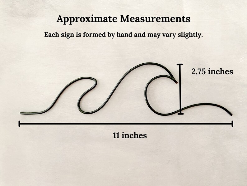 Wave Sign Wire Wall Art Ocean Wave Decor Surf Wall Art - Etsy