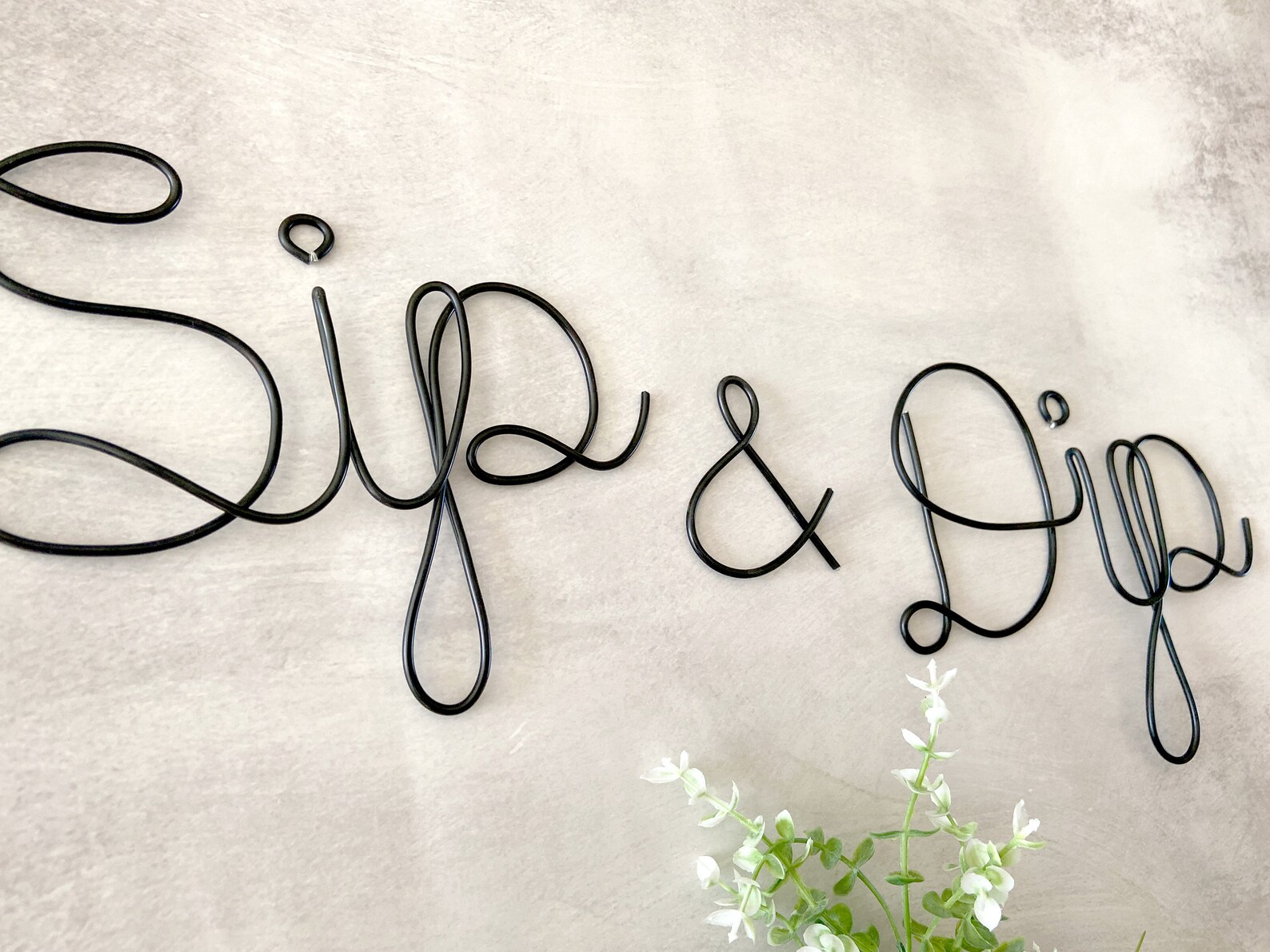 Sip and Dip Sign Wire Wall Art Hot Tub Sign Funny Swimming - Etsy