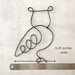 Owl Wall Decor, Wire Owl, Single Line Owls, Owl Wall Hanging, Wire Wall ...