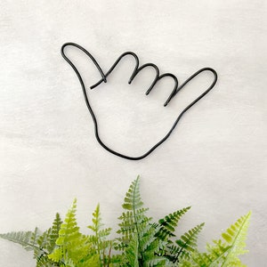 Hand Sign, Shaka Sign, Surf Decor, Kids Surf Room, Beach Wall Decor ...
