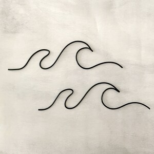 Wave Sign, Wire Wall Art, Ocean Wave Decor, Surf Wall Art, Nautical ...