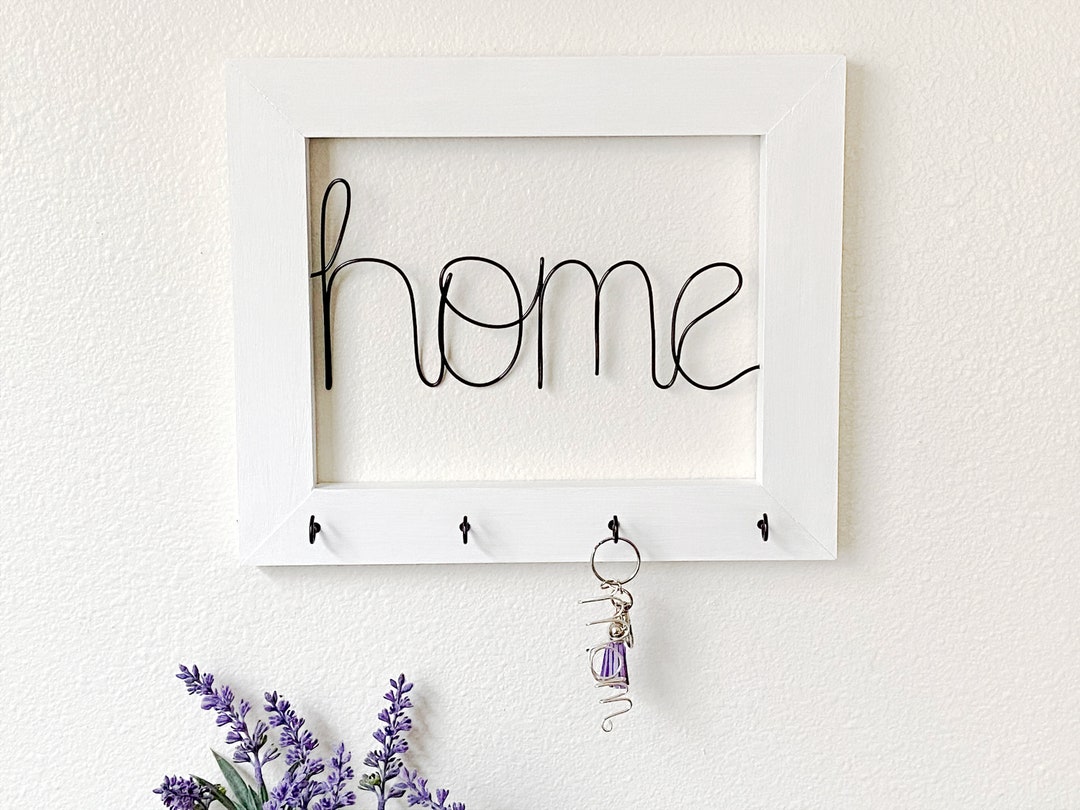 Home Key Holder for Wall, Keys Wall Organizer, Entryway Organizer, Wall ...