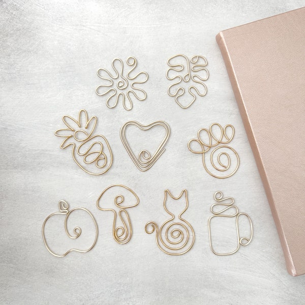 Wire Bookmarks - Etsy