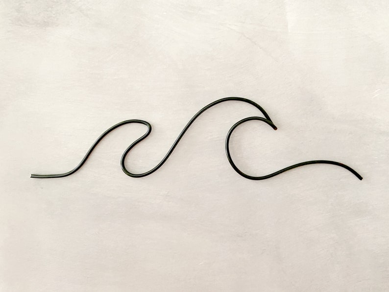 Wave Sign Wire Wall Art Ocean Wave Decor Surf Wall Art - Etsy