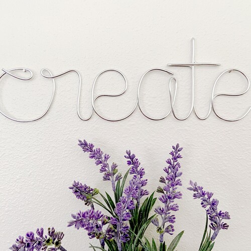 Create Sign Playroom Wall Decor Craft Room Decor Create - Etsy