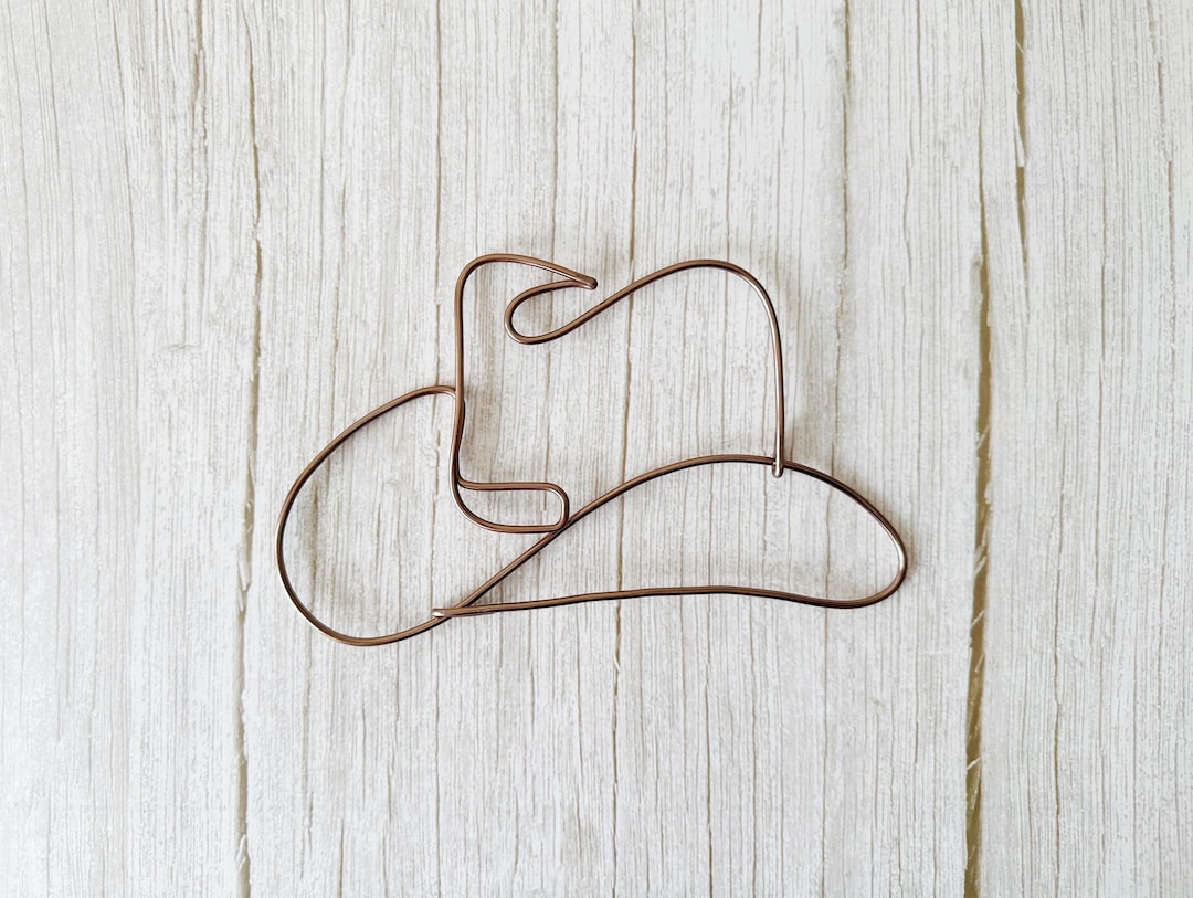Handcrafted Wire Cowboy Hat Wall Art - Western Home Decor - Etsy