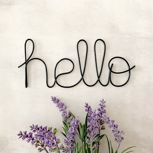 Hello Sign - Etsy