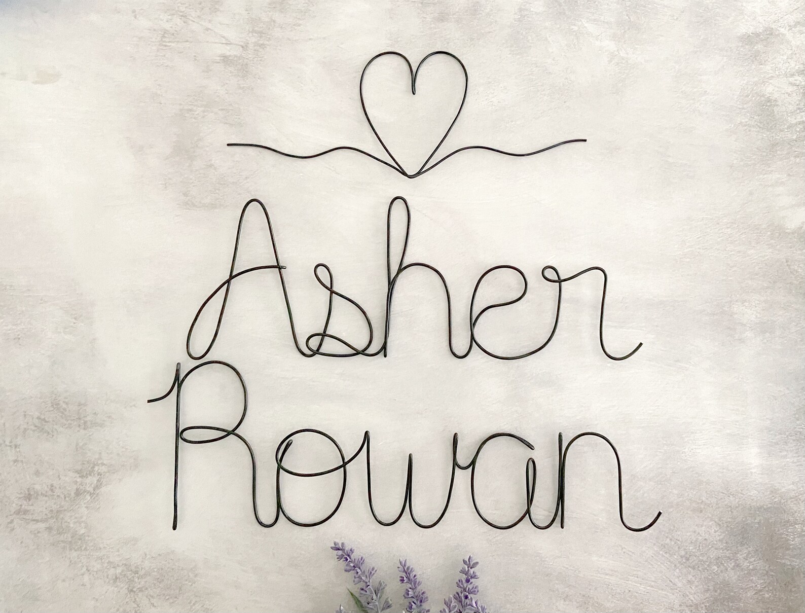 Wire Heart Wire Heart Decor Heart Wall Decor Gallery Wall - Etsy