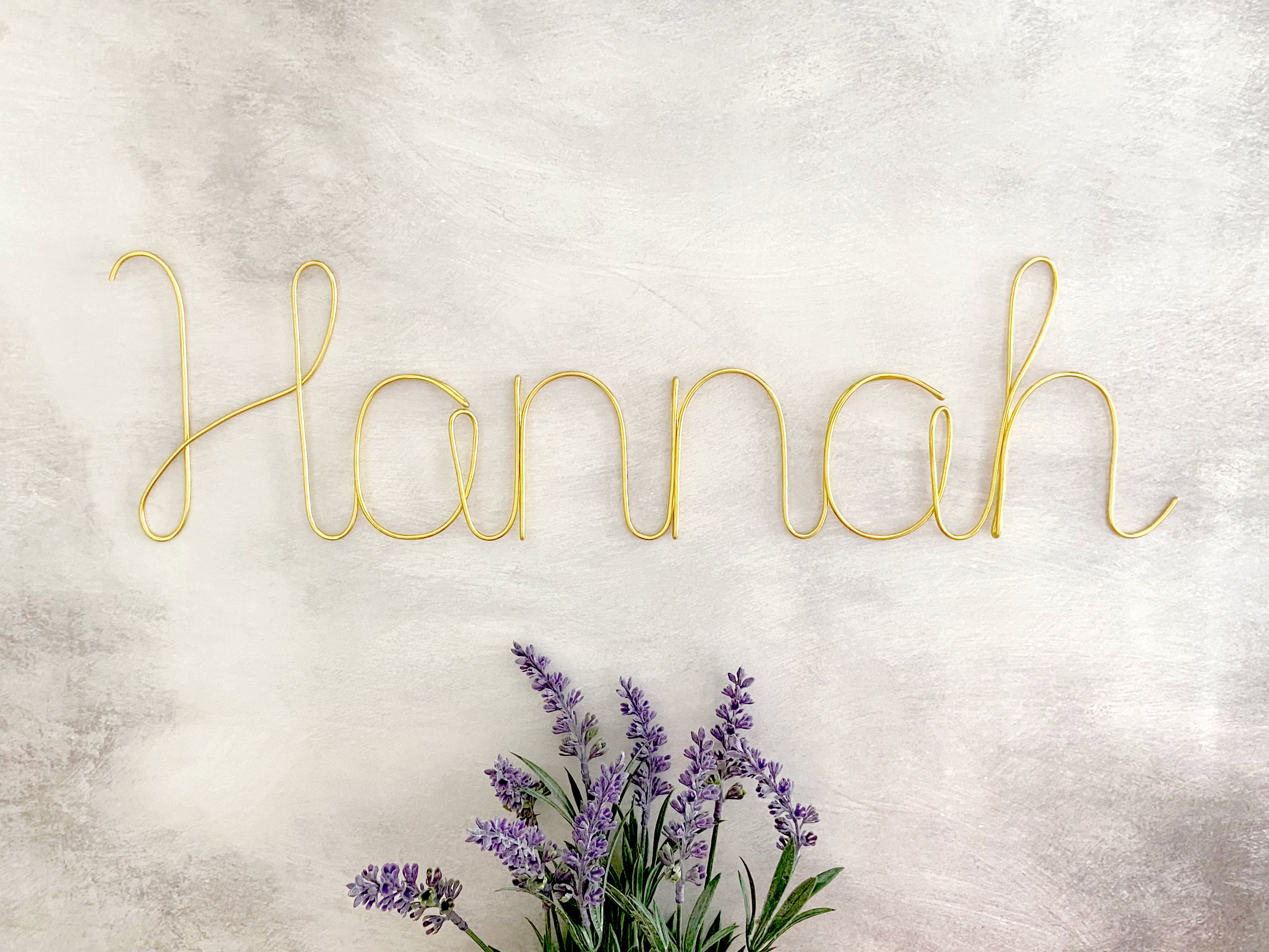 Gold Wire Name Custom Wire Sign Shelf Name Decor Wired - Etsy