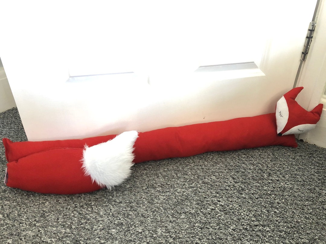 Handmade Fox Draught/draft Excluder, Draft Excluders, Door Stoppers ...