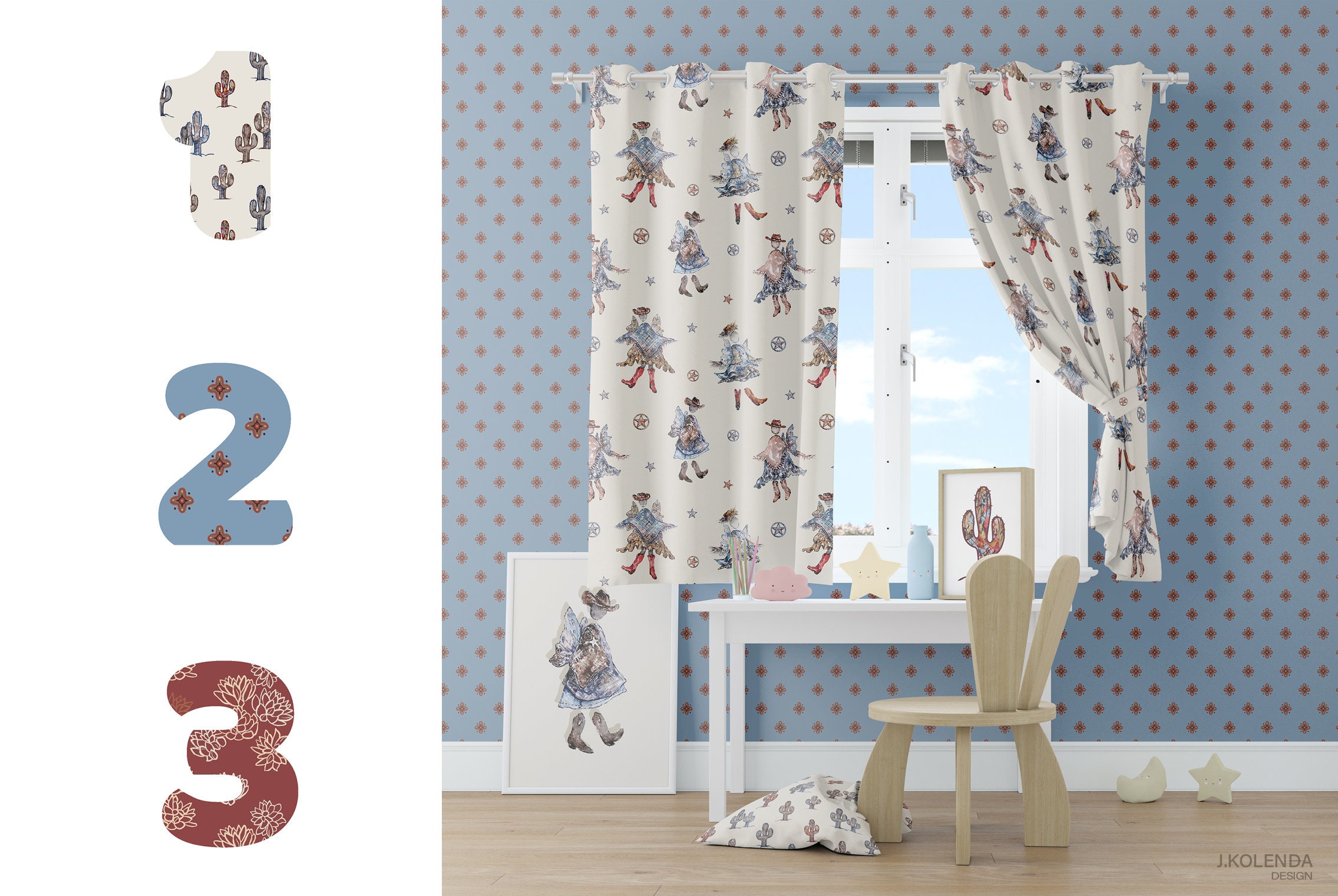 Cowboy Angels Digital Clipart, Cowboy Angels Digital Paper, Individual ...