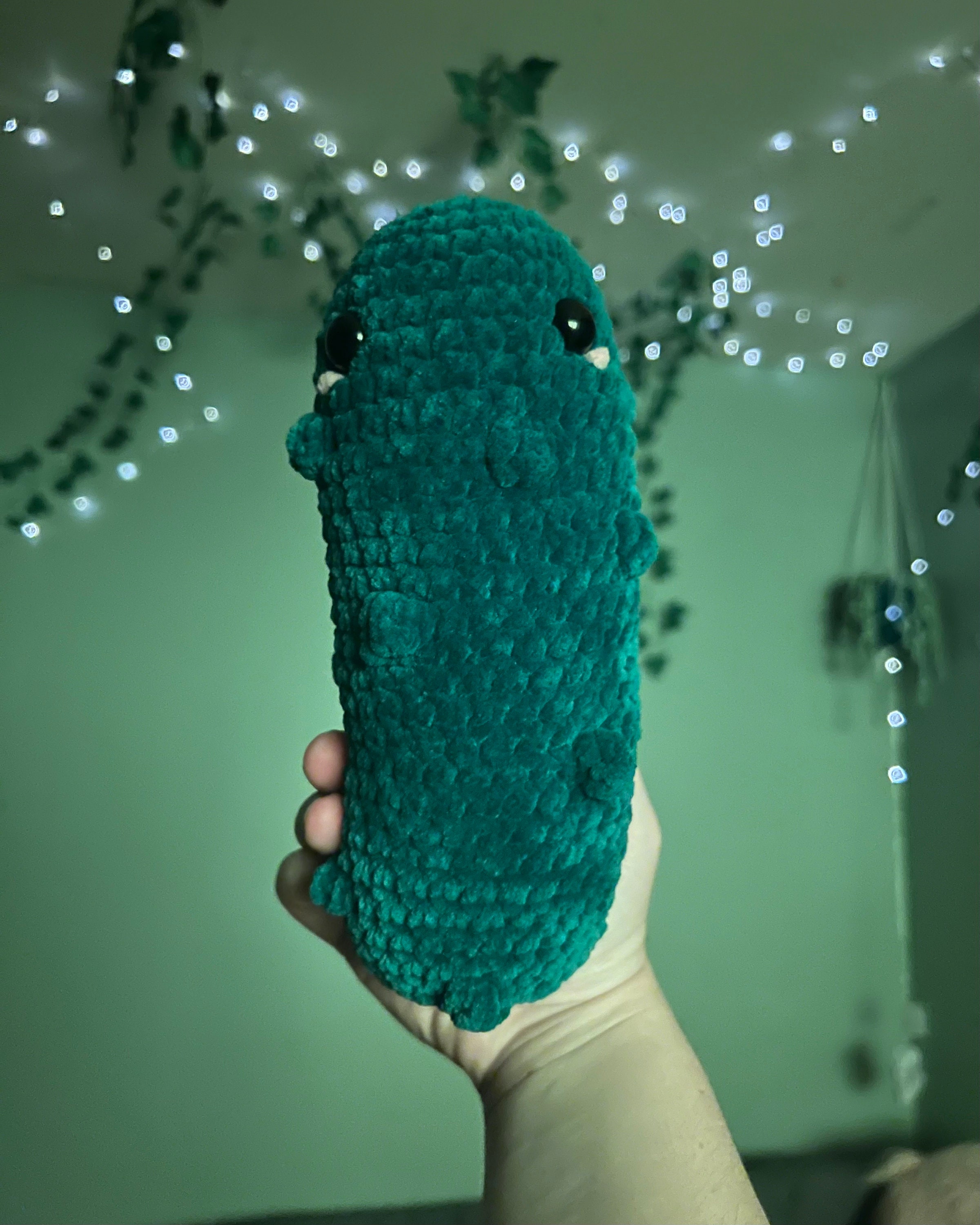 Emotional Support Pickle Super Soft Crochet Pickle Plush - Etsy