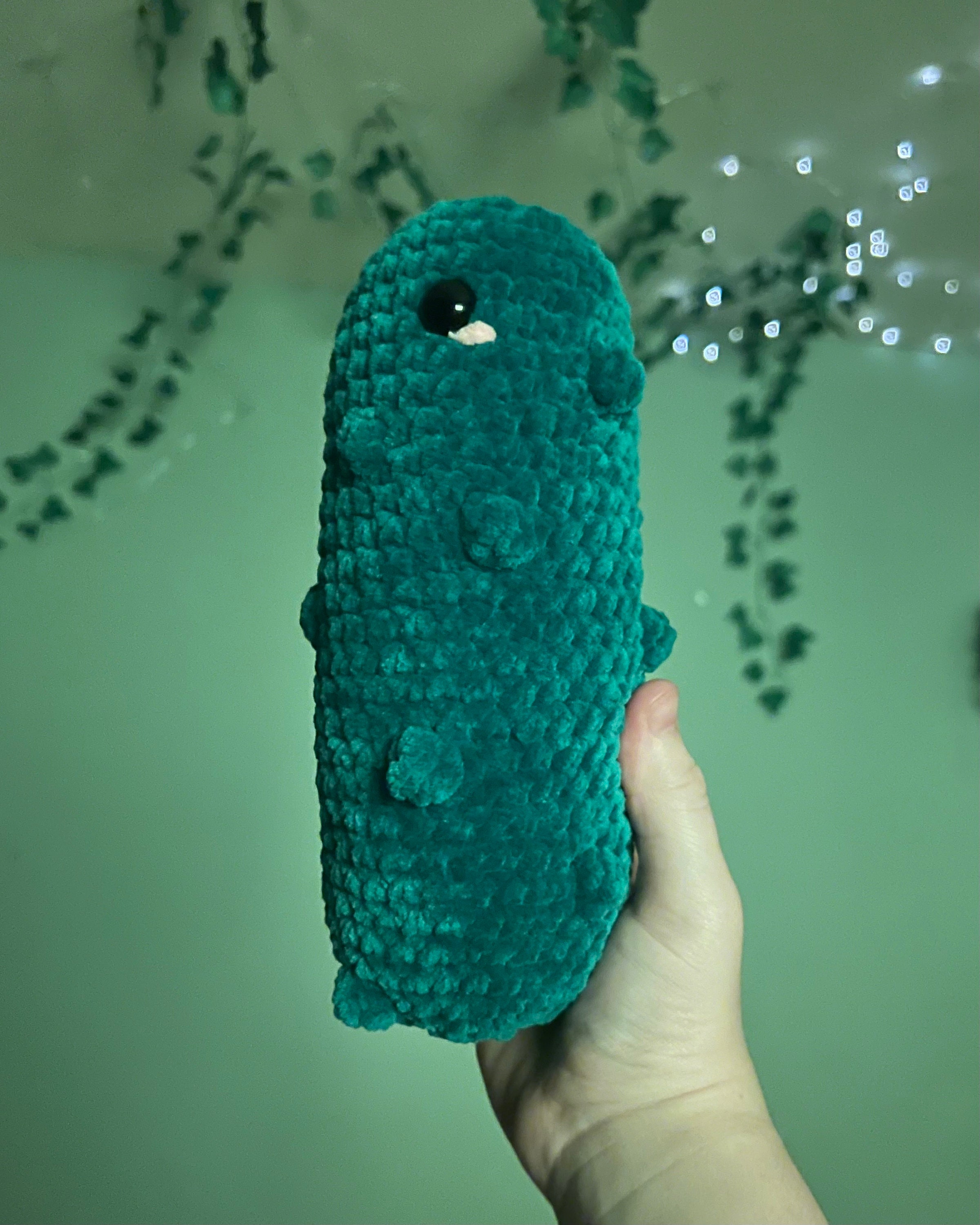 Emotional Support Pickle Super Soft Crochet Pickle Plush - Etsy