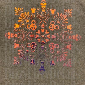 Snack Mandala, Cut Files, Print File, SVG, PNG, JPG Disney Shirt - Etsy