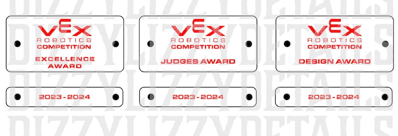 VEX Trophy SVG (digital File Only) for Laser Machine, Includes ...