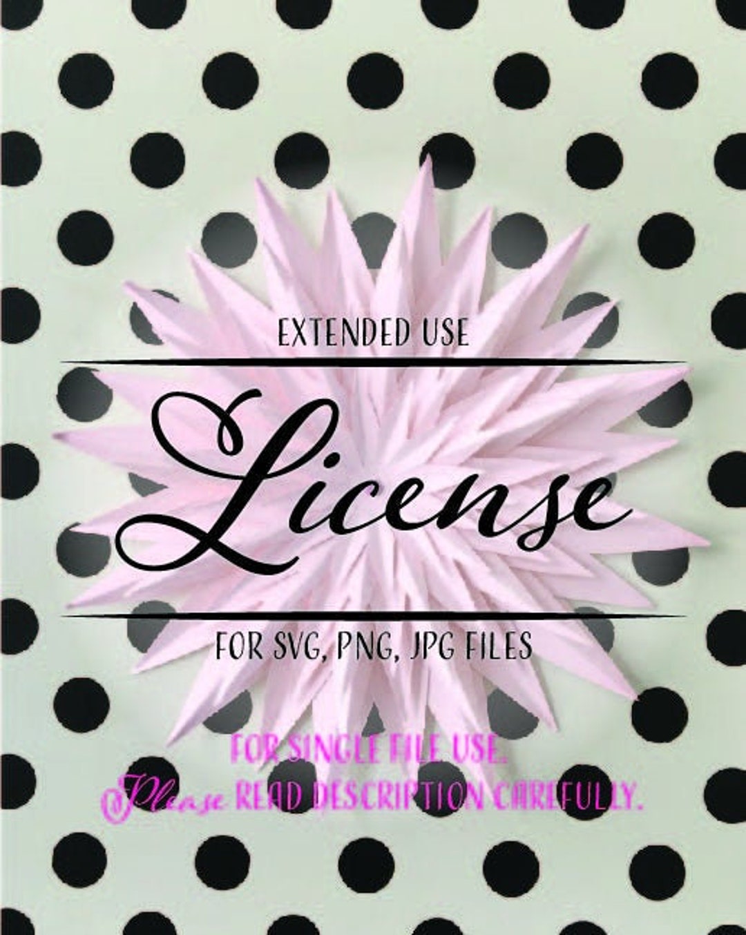 SVG, PNG, JPG Extended Use License, Commercial Use Extended License ...