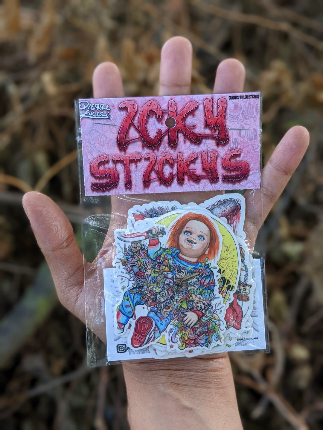Icky Stickys sticker Pack - Etsy