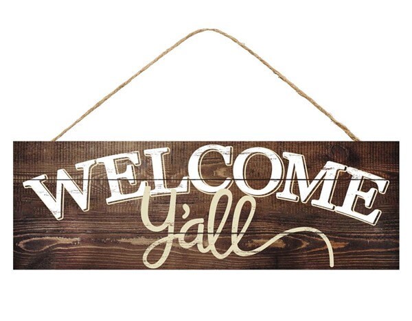 Welcome Ya'll Sign Welcome Sign Wreath Center Wreath - Etsy