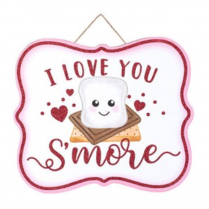 Love You Smore Sign, Smore Sign, Wreath Attachment, Wreath ...