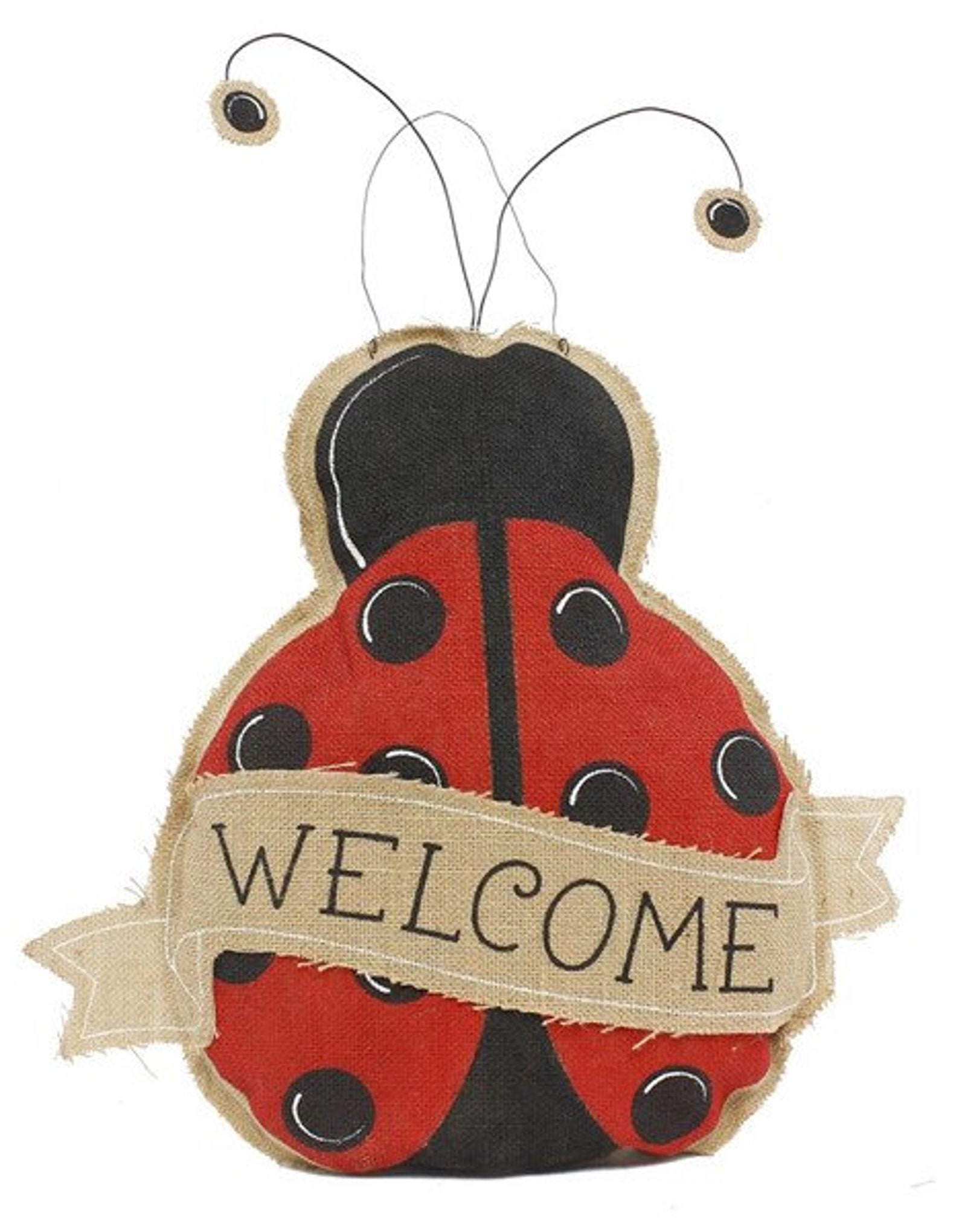 19 Inch Lady Bug Welcome Sign Door Lady Bug Sign Door Tag - Etsy