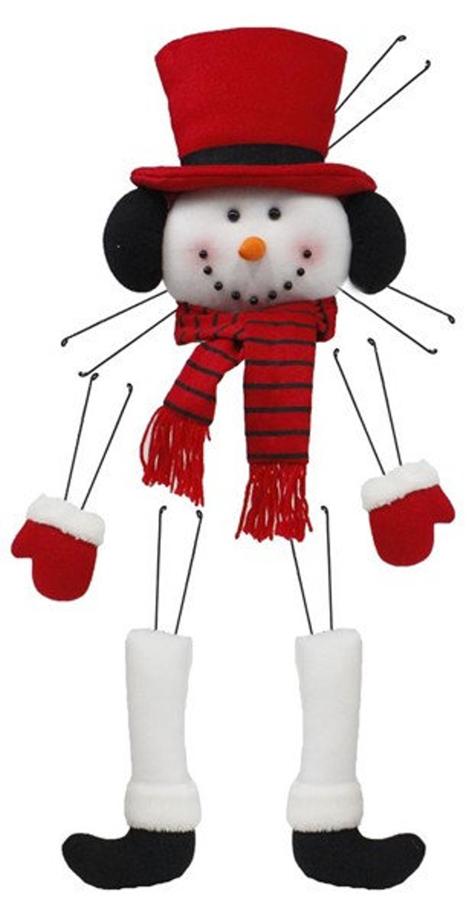 5 Pc Snowman Decor Kit Snowman Christmas Winter Wreath | Etsy