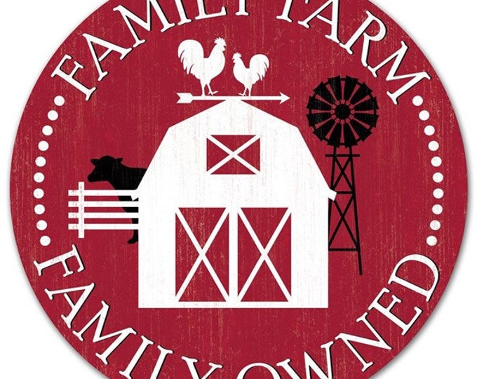 Family Farm, Family Owned Sign, Farmhouse Sign, Family Sign, Metal Sign ...
