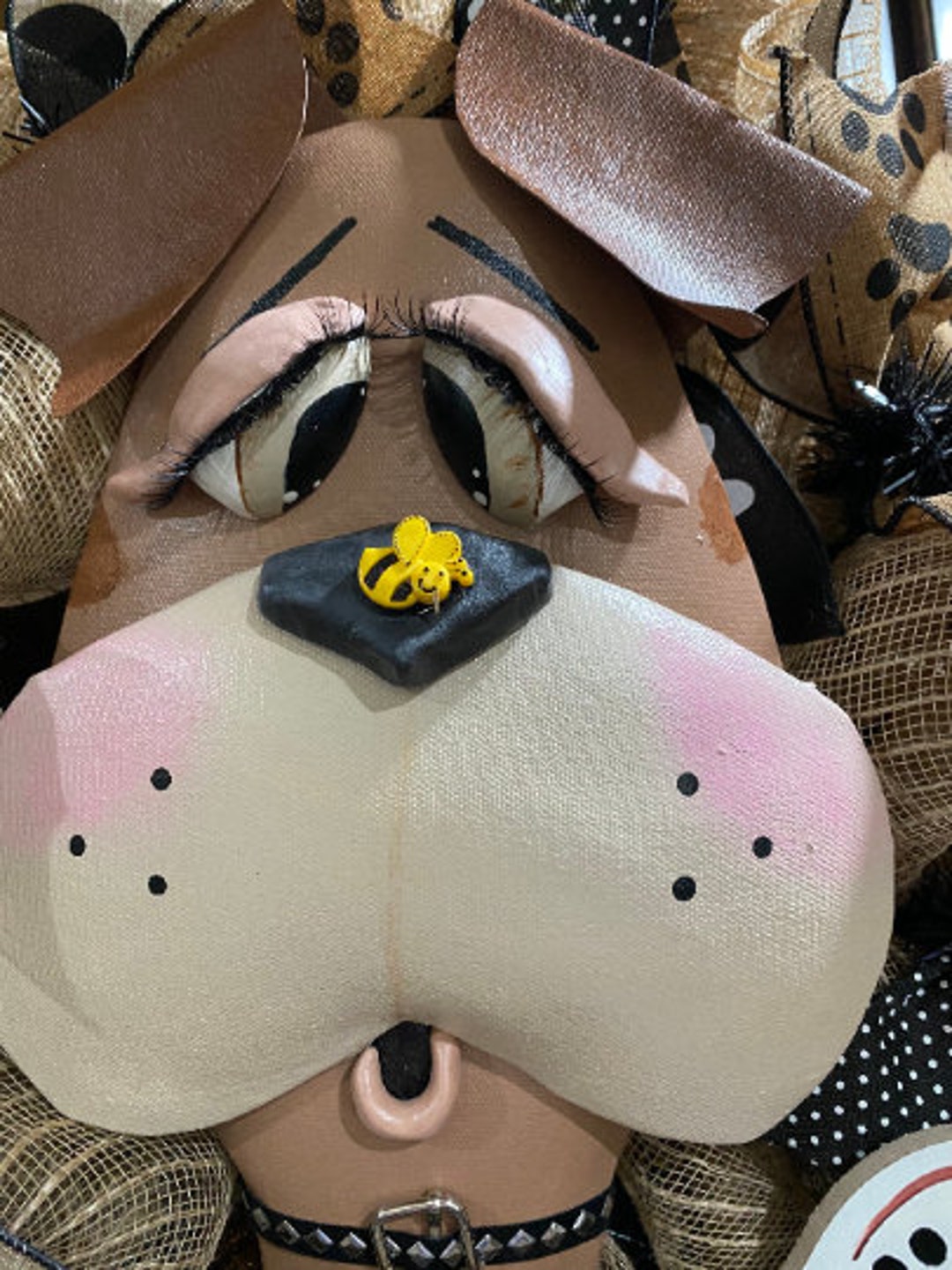 Made to Order Snippy Wreath Attachment, Wreath Attachment, Dog ...